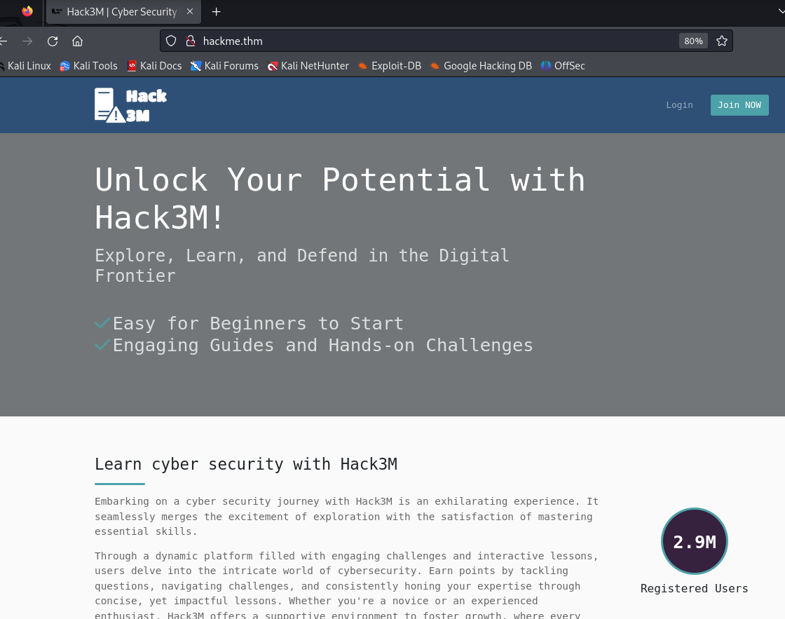 TryHackMe | TryHack3M: Subscribe | Write-Up – Michael Weber's Blog
