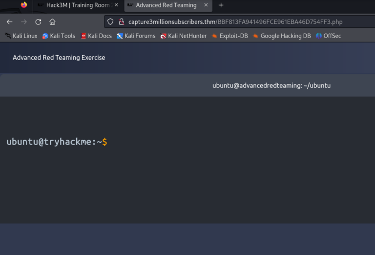 TryHackMe | TryHack3M: Subscribe | Write-Up – Michael Weber's Blog