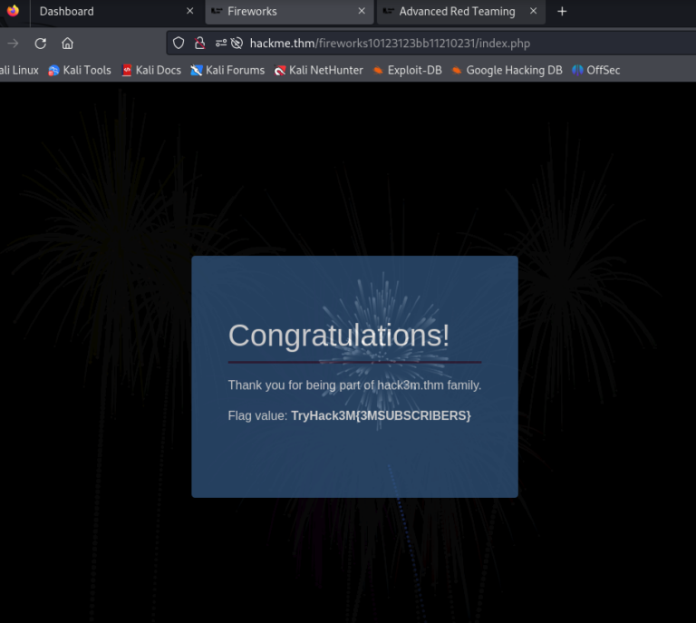 TryHackMe | TryHack3M: Subscribe | Write-Up – Michael Weber's Blog